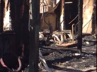 Fire official: Sun Splash water park fire started around golf cart ...