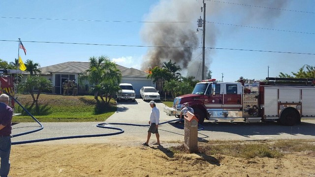 Firefighter injured in Cape Coral fire - Fox 4 Now WFTX Fort Myers/Cape ...