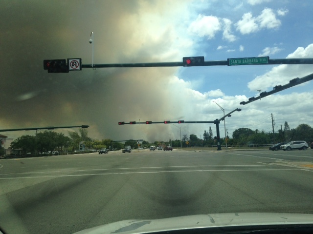 Fires burning in Collier County Photos - Gallery