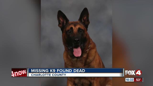 Deputy's K9 found dead in North Port - Fox 4 Now WFTX Fort Myers/Cape Coral