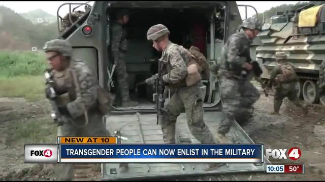 Transgender AmericansTransgender Americans can now openly enlist in the ...
