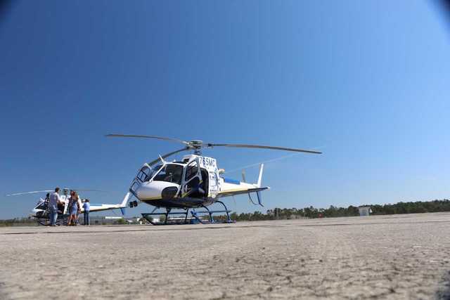 Photos: New mosquito control helicopters in Lee County - Gallery