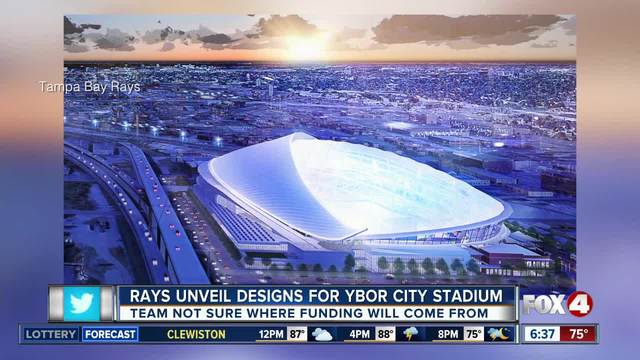 Tampa Bay Rays ballpark plans in Ybor City include translucent roof and ...